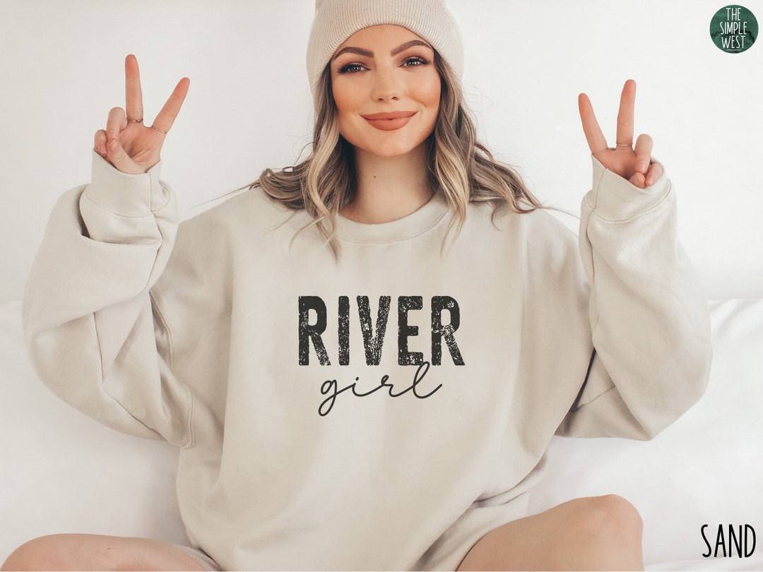 River Sweatshirt | River Girl Crewneck | Camping Sweatshirt | Nature ...