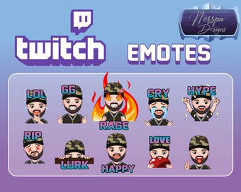 Male Custom Emotes - Etsy