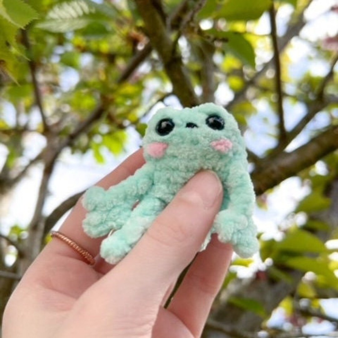 Crochet Baby Leggy Frog - Etsy