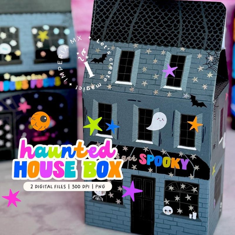 Haunted House 21 - Etsy