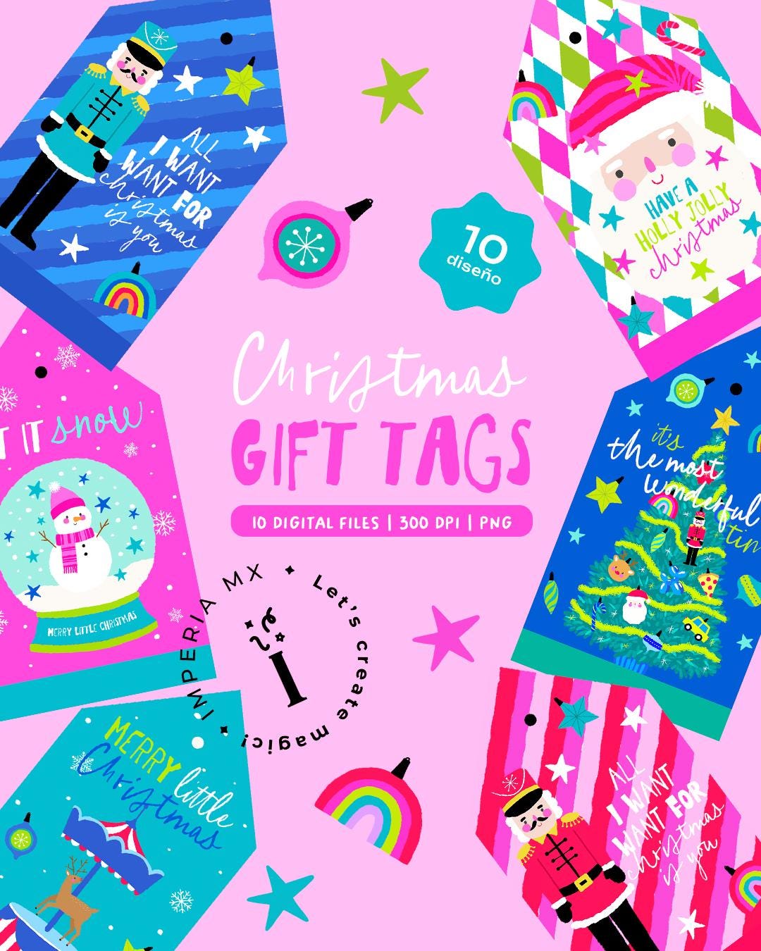 Christmas Gift Tags / Gift Cards - Etsy