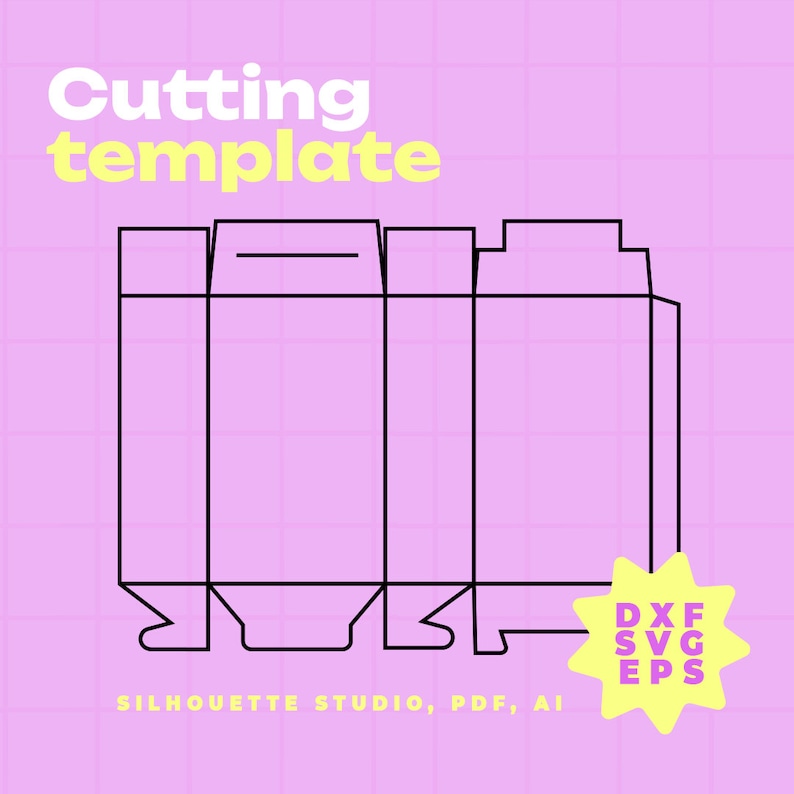 Cereal Box Template / Editable AI + PSD / Cereal Box Cutting File - Etsy