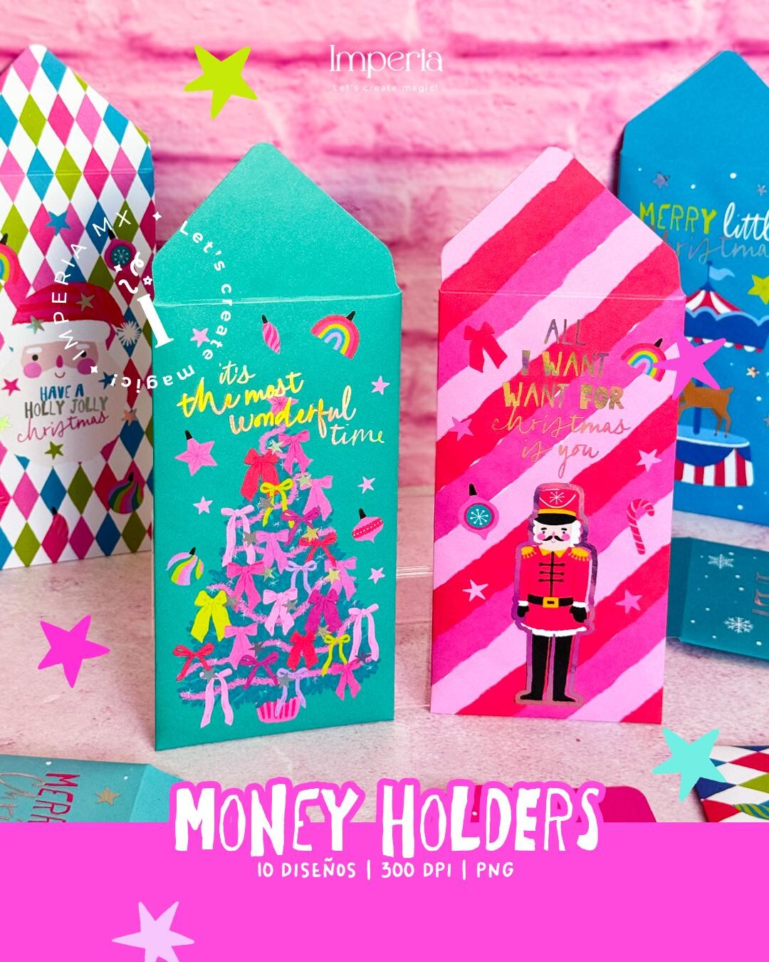 Christmas Money Holder / Money Envelope / Sobres para Dinero Navideños ...