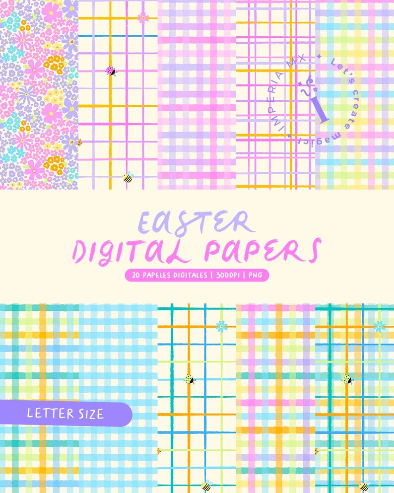 Easter Cliparts - Easter Illustrations, Easter and Spring Digital ...