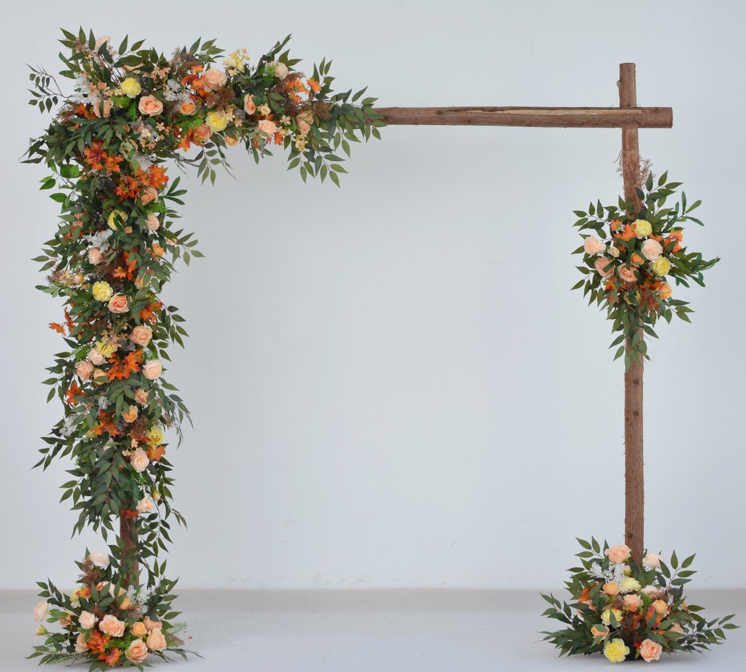 Fal Wedding Fowers Arrangement Arch Flowers Wedding Flower Swag in ...