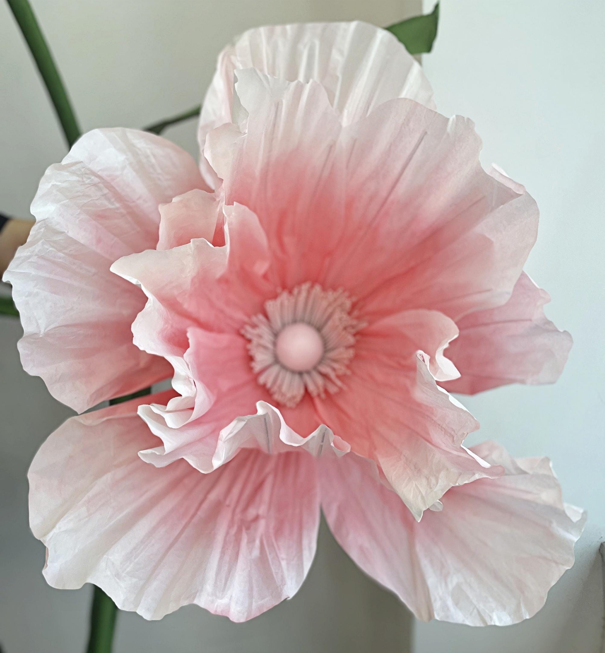 Giant Paper Flower Display for Event Decoration Handcrafted Standing ...