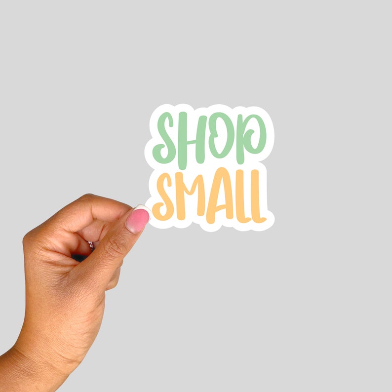 Shop Small Vinyl Stickers for Small Business, Package Stickers, Cute ...
