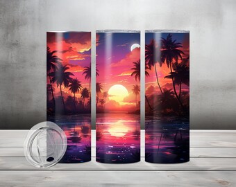 Sublimation Sunset Tumbler Wrap - Etsy