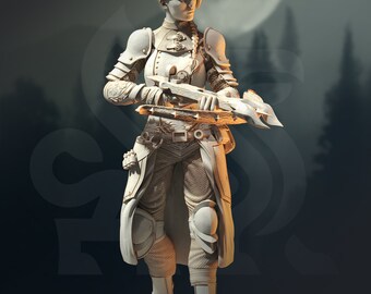 Dnd Human Ranger Miniature - Etsy