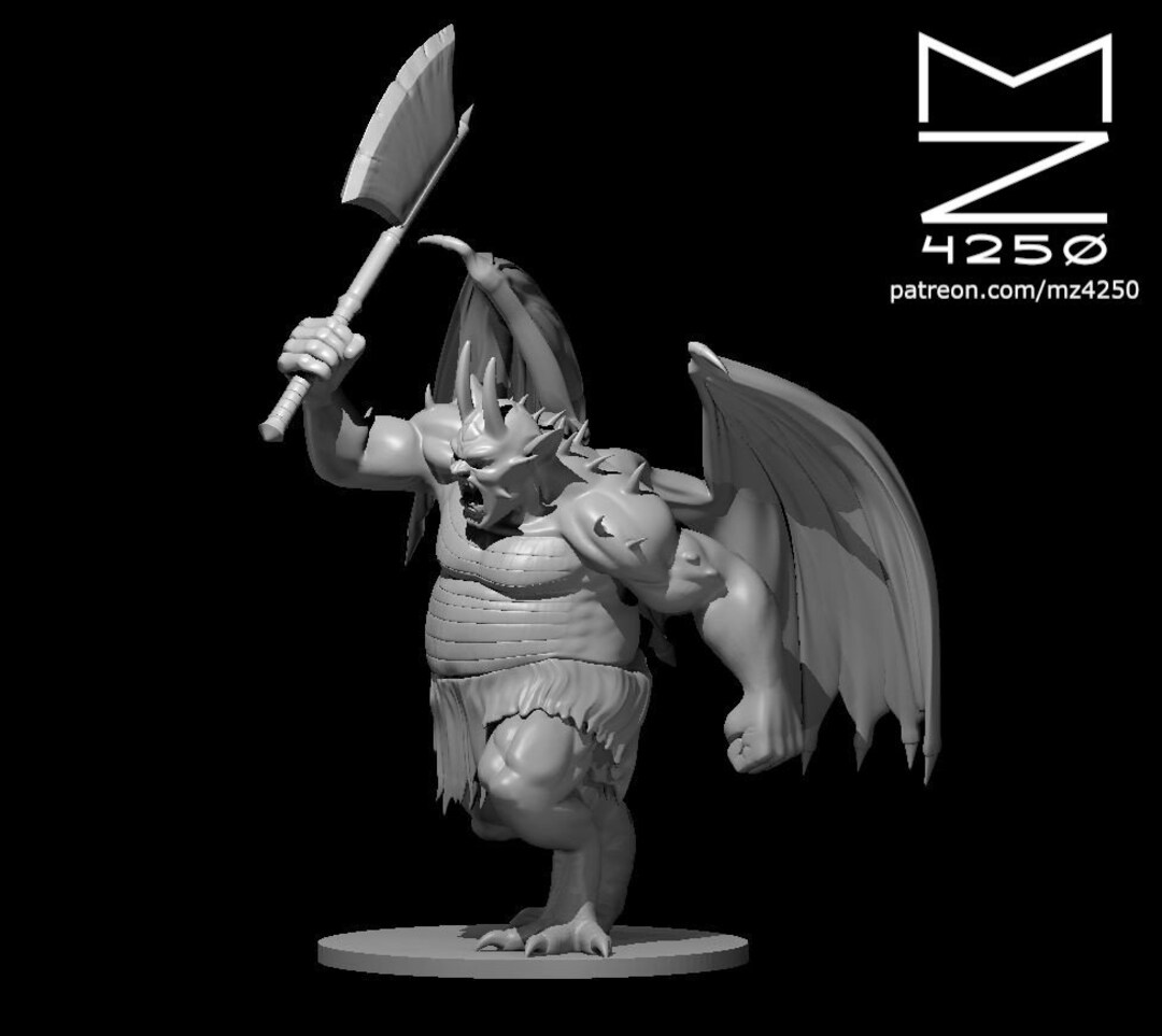 Nycaloth Green Fiend Yugoloth DOTMM 3D Resin Print - Etsy