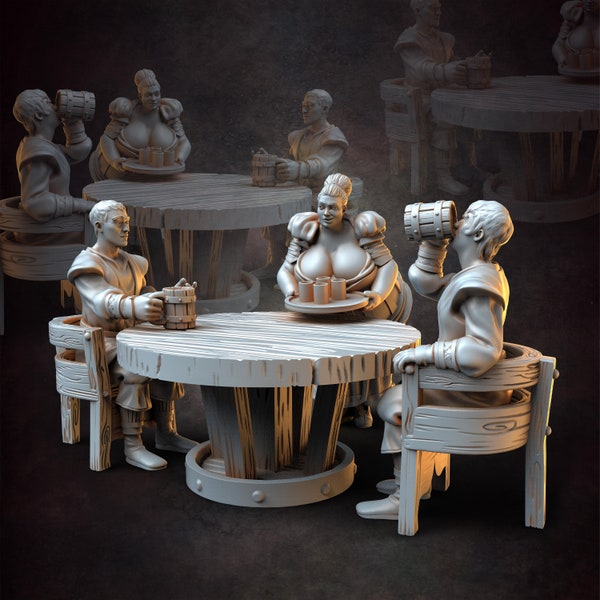 Dnd Miniature Tavern - Etsy