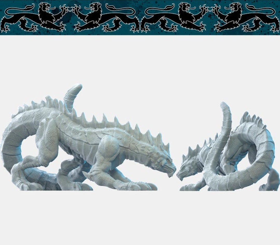 Drake 2 Poses Available Fantasy Miniatures 3D Resin - Etsy
