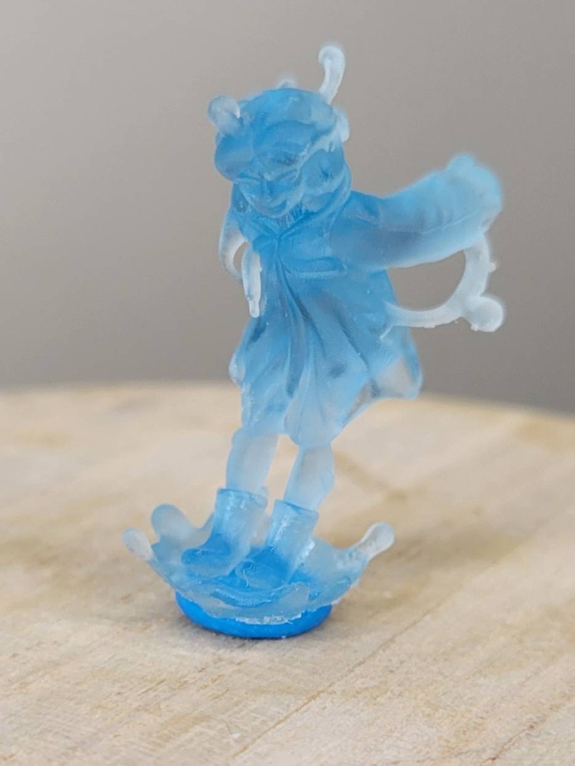 Plasmoid Miniature Rainy Day Slime Female Dnd Miniature - Etsy