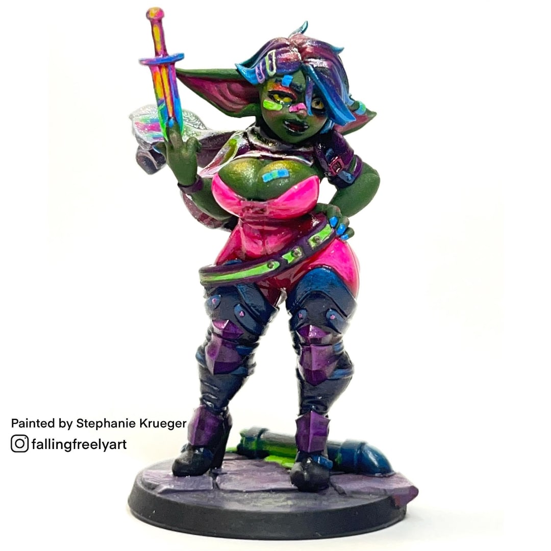Dnd Miniature Goblin Rogue Mini Unpainted 3D Printed High Quality 8K ... Dnd Miniature Goblin Rogue Mini Unpainted 3D Printed High Quality 8K ...