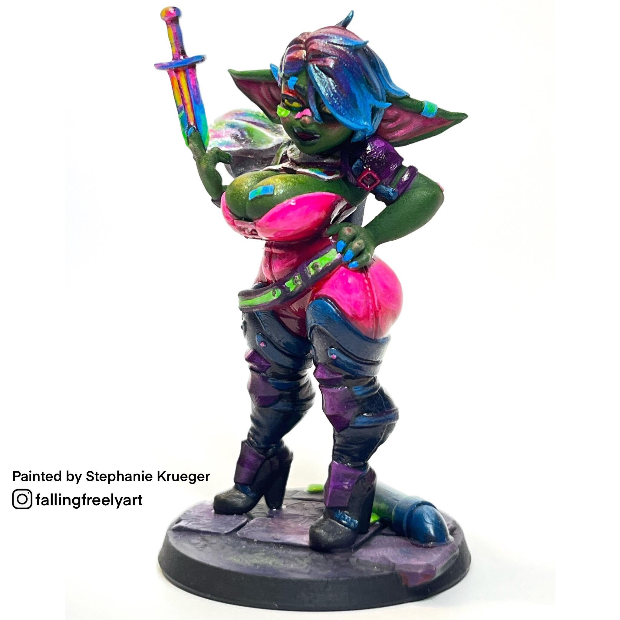Dnd Miniature Goblin Rogue Mini Unpainted 3D Printed - Etsy Dnd Miniature Goblin Rogue Mini Unpainted 3D Printed - Etsy