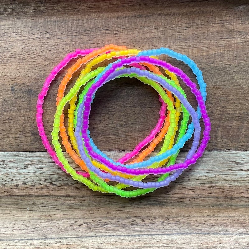 Neon Bracelet - Etsy