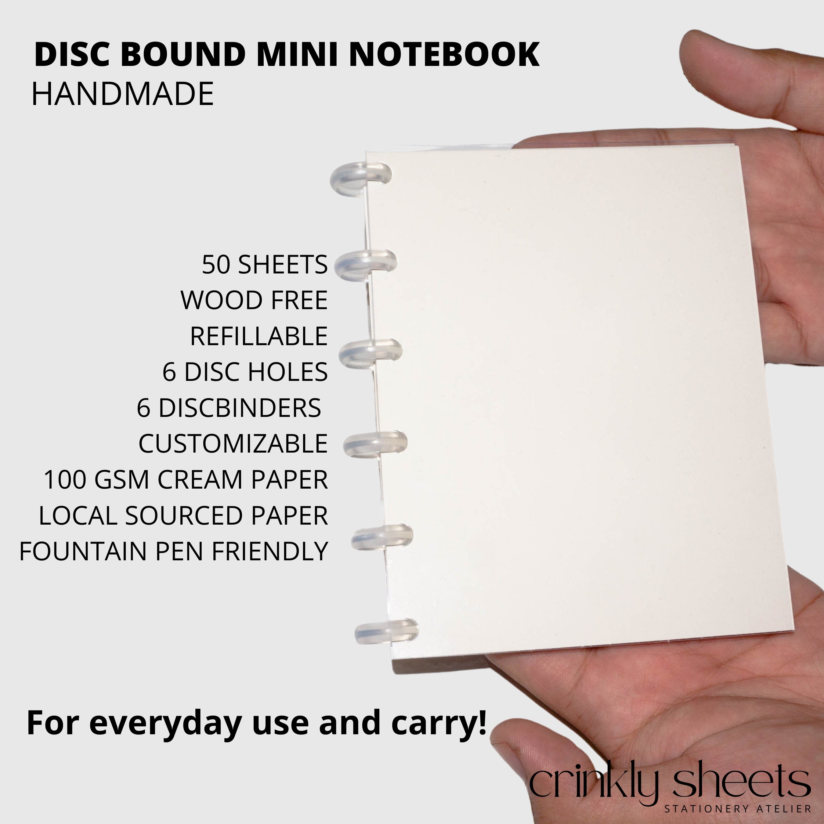 Disc Binding Notebook
