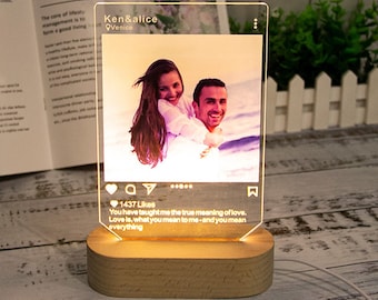 Instagram Led Photo - Etsy