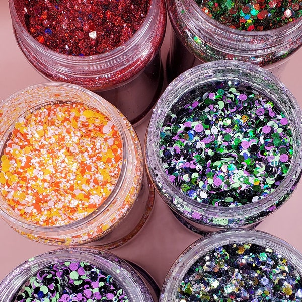 Matte Glitter Mix - Etsy