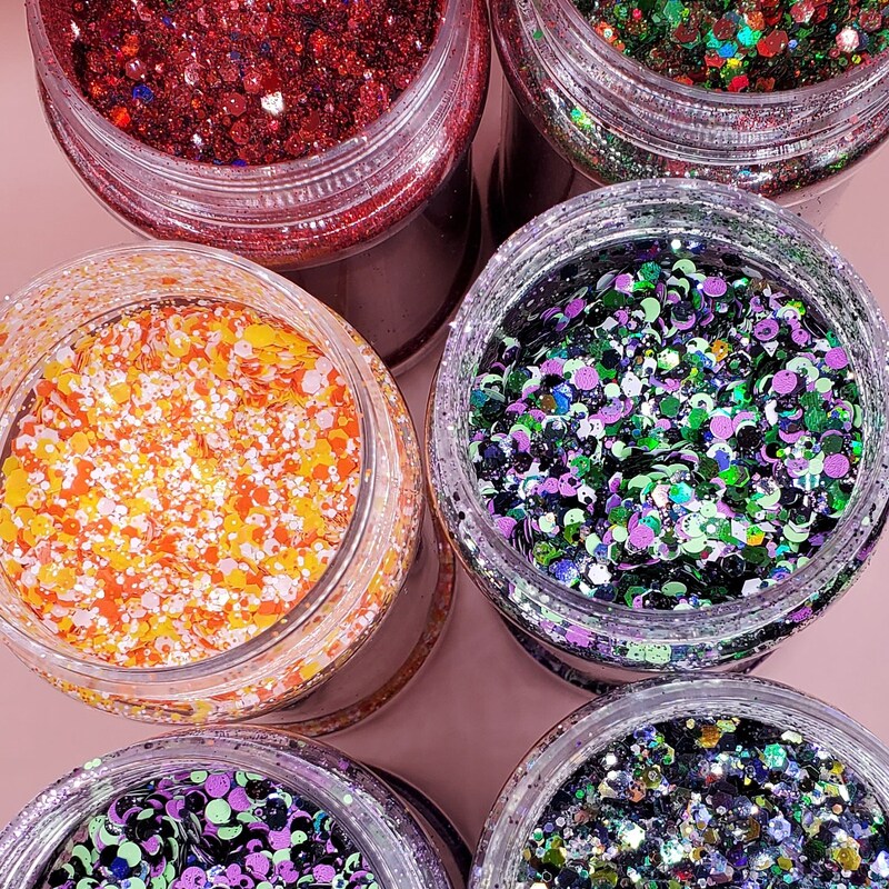 Matte Glitter Mix - Etsy