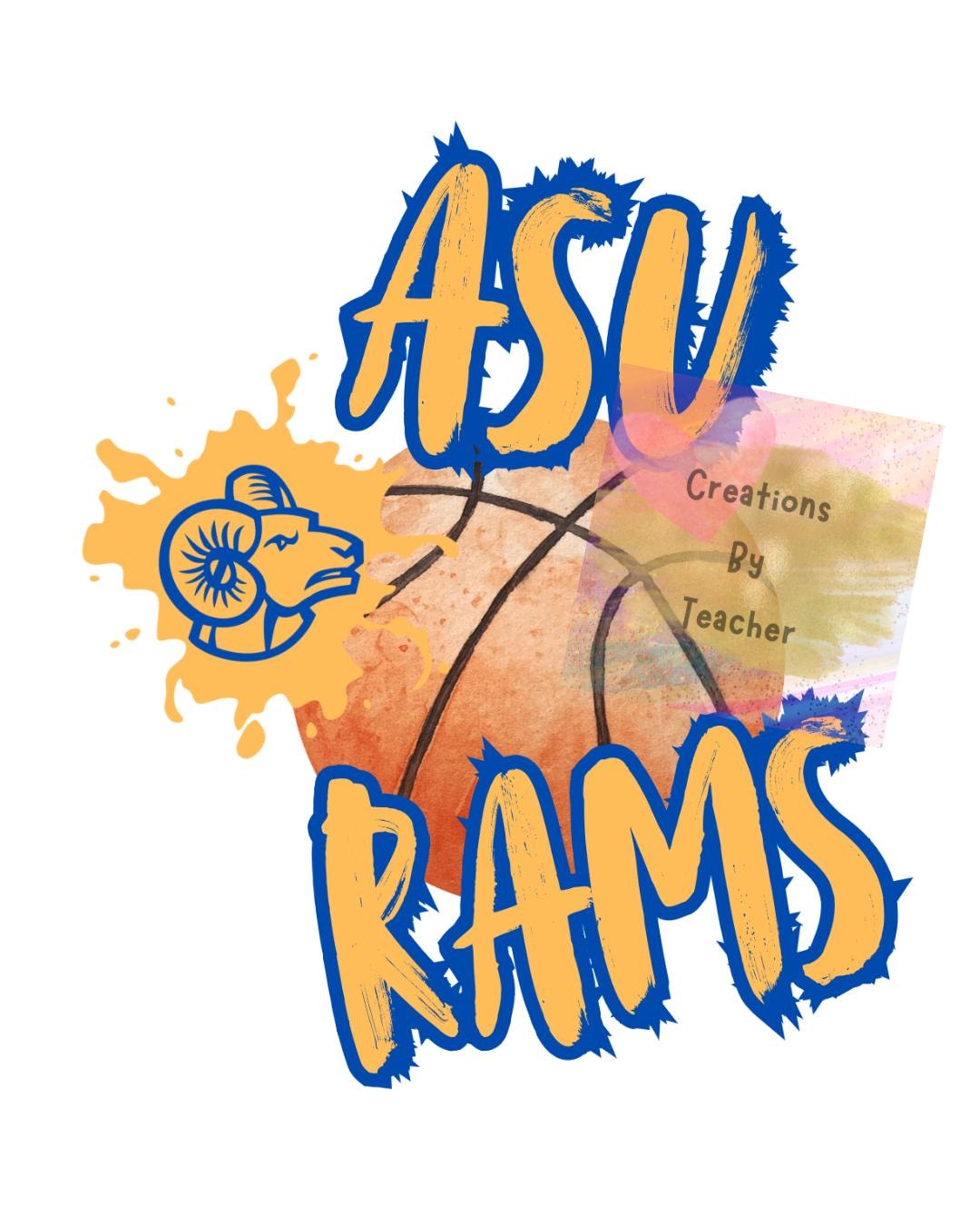 Angelo State Rams Basketball - Etsy