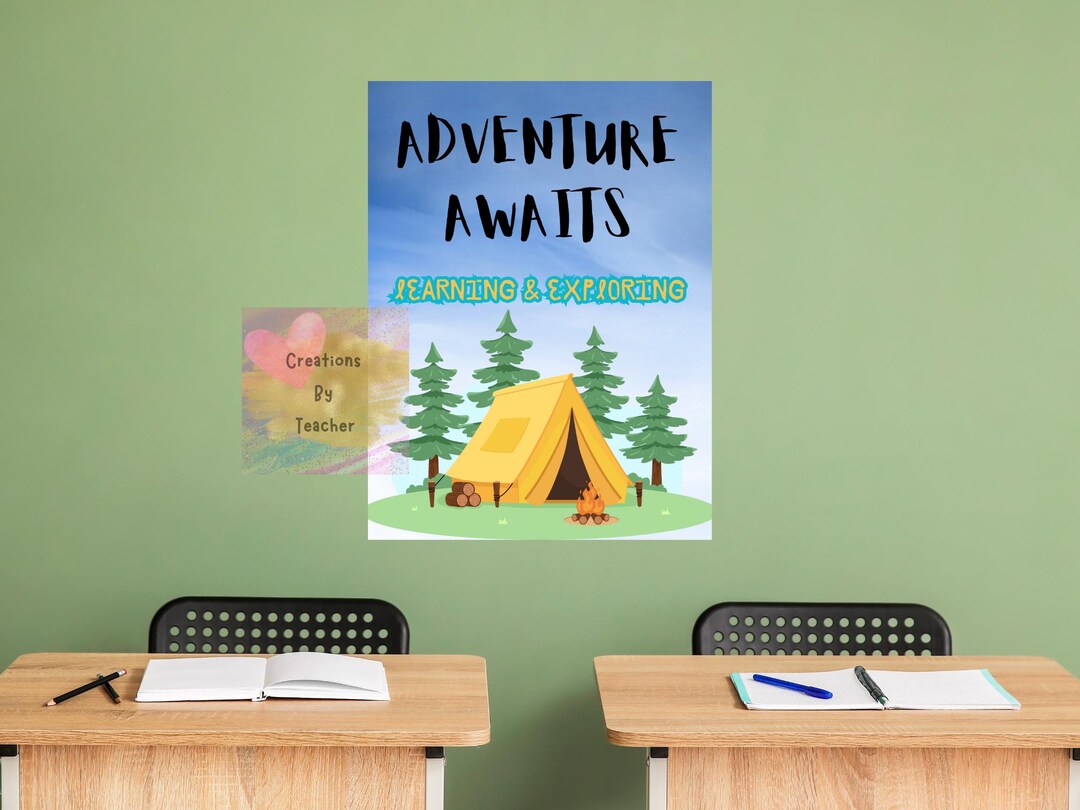 Adventure Awaits Poster/image - Etsy