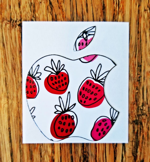 Apple Logo Decal Macbook Logo Sticker Decorative Apple - Etsy