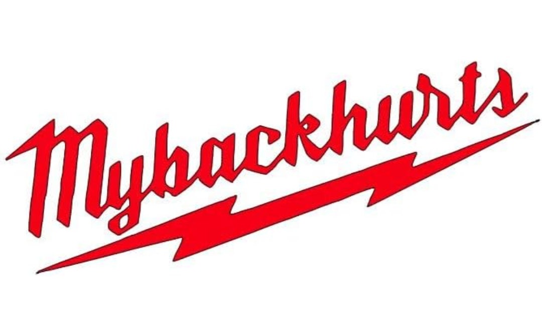 My Back Hurts milwaukee Vinyl Decal - Etsy
