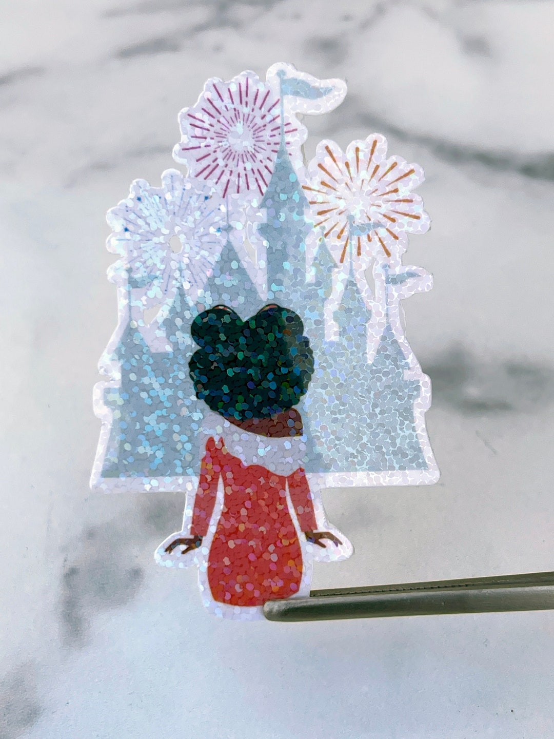 Magic Kingdom Fireworks Vinyl Sticker, Laptop Decal, Phone Decal, Decal ...