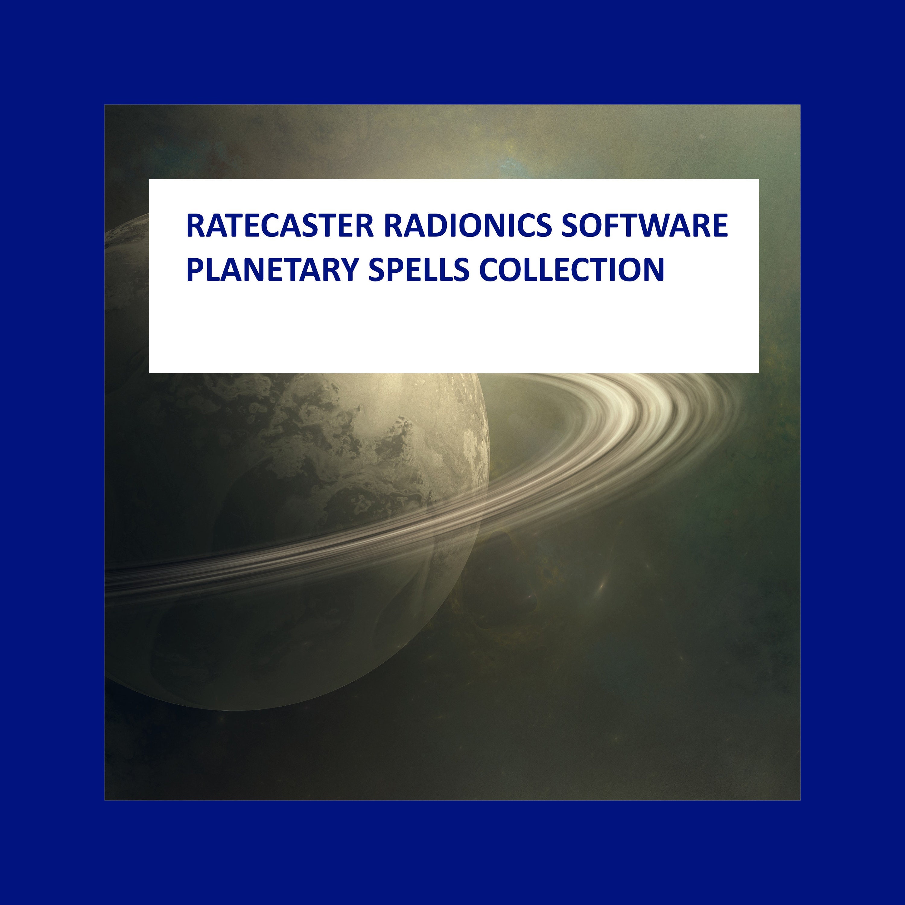 Radionic Planetary Spells Software - Etsy
