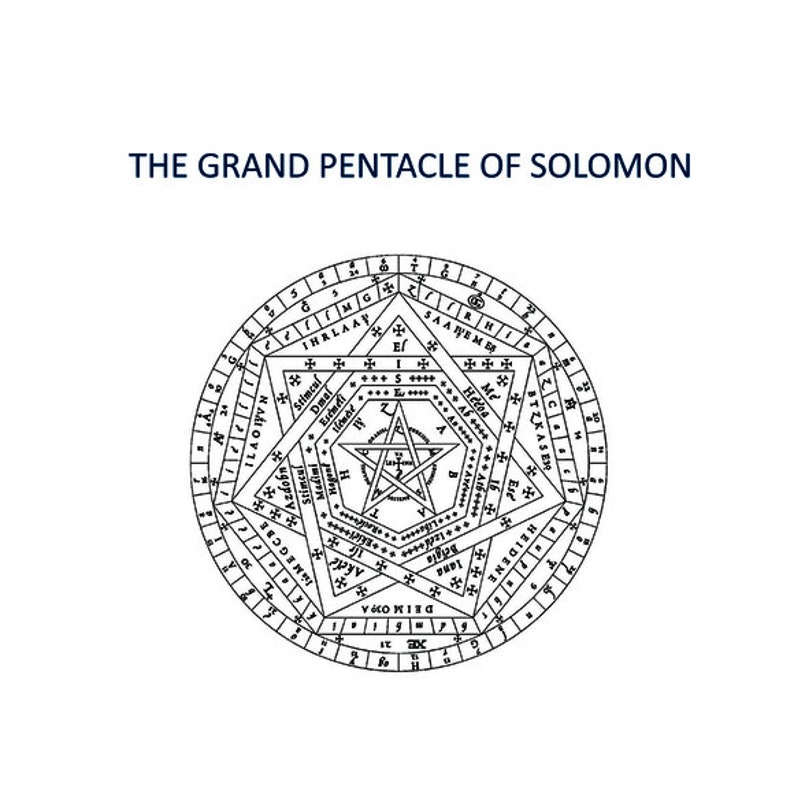 Solomon Pentacles of Jupiter Radionic Software - Etsy