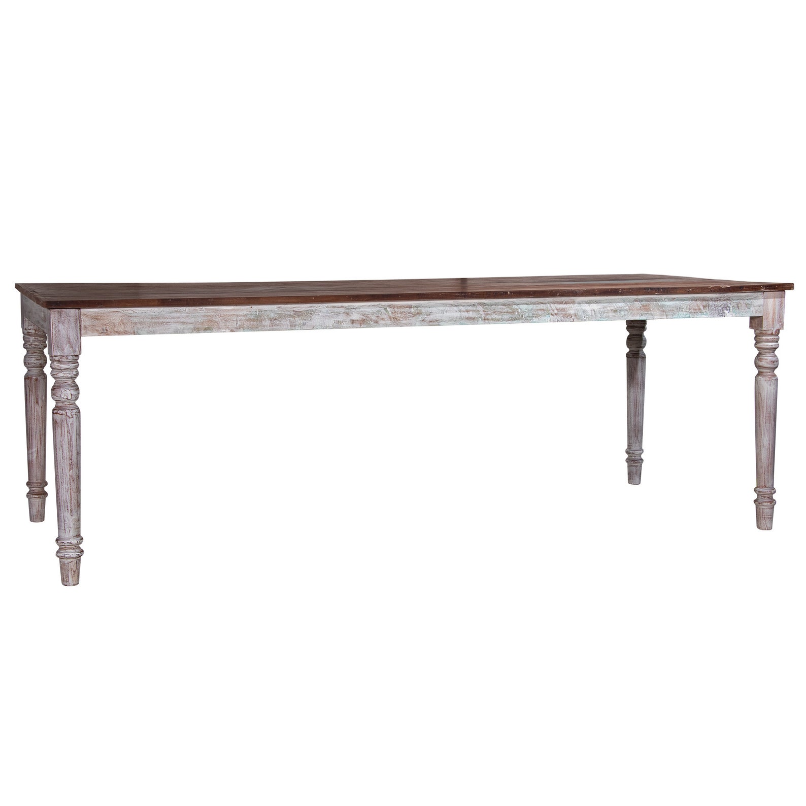 Rustic 90 Inch Long Solid Wood Dining Table - Etsy