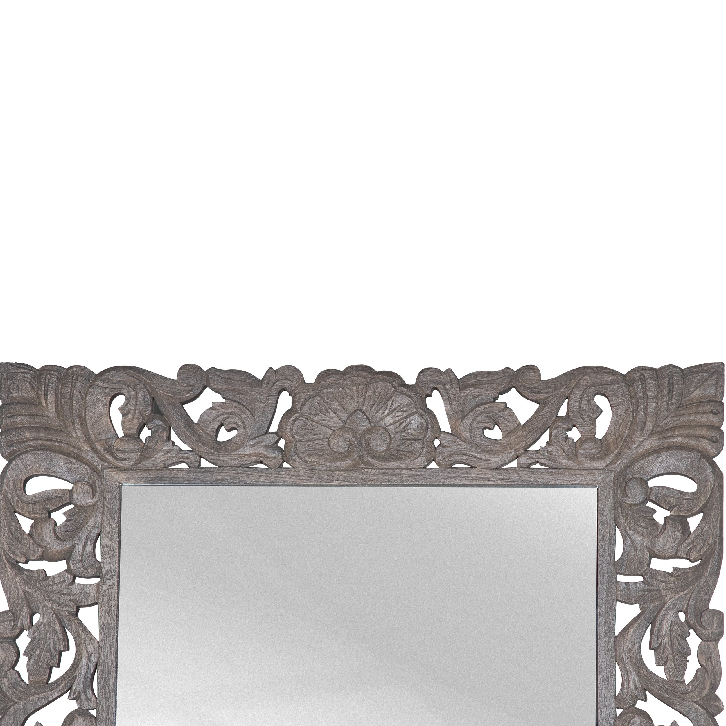 Hand-carved Artisanal Tall Rectangular Mirror - Etsy