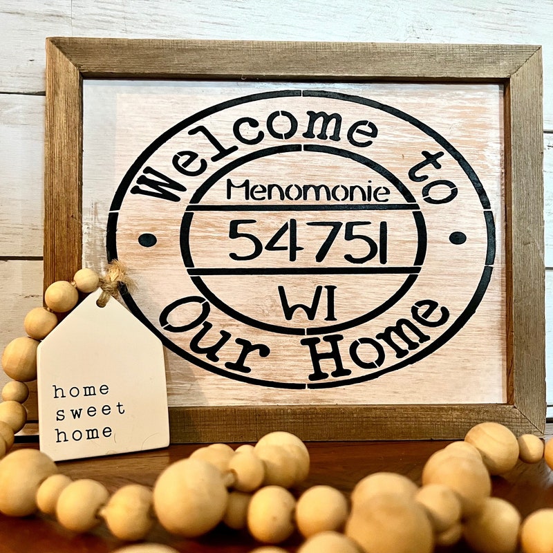 Zip Code Signs - Etsy
