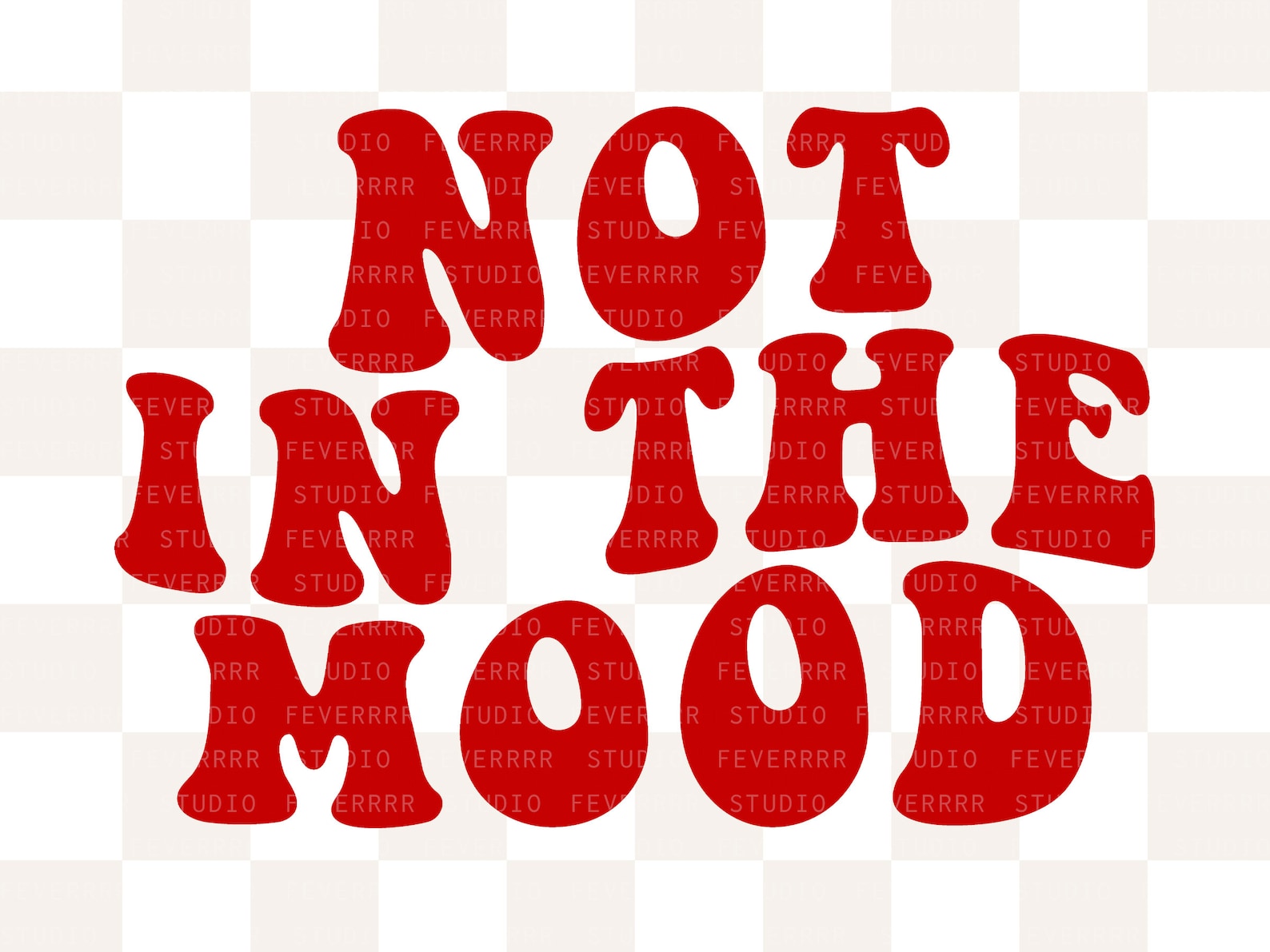 Not in the Mood SVG | Png | Anxiety Svg | Trendy Svg | Aesthetic Svg ...