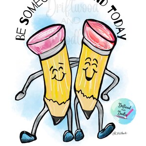 Friendship Classroom Poster, Digital Download, Pencil Pals Poster - Etsy