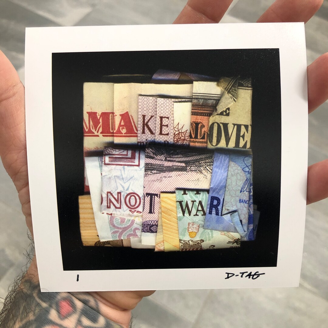 Make Love Not War - Etsy