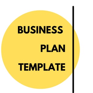 Business Plan Template, Editable Business Plan, Start up Workbook ...