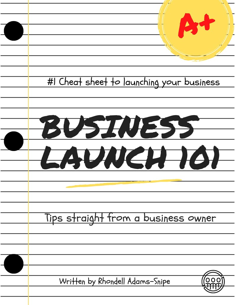 Business Launch 101, Start a Business Book, Home Business Plan Template ...
