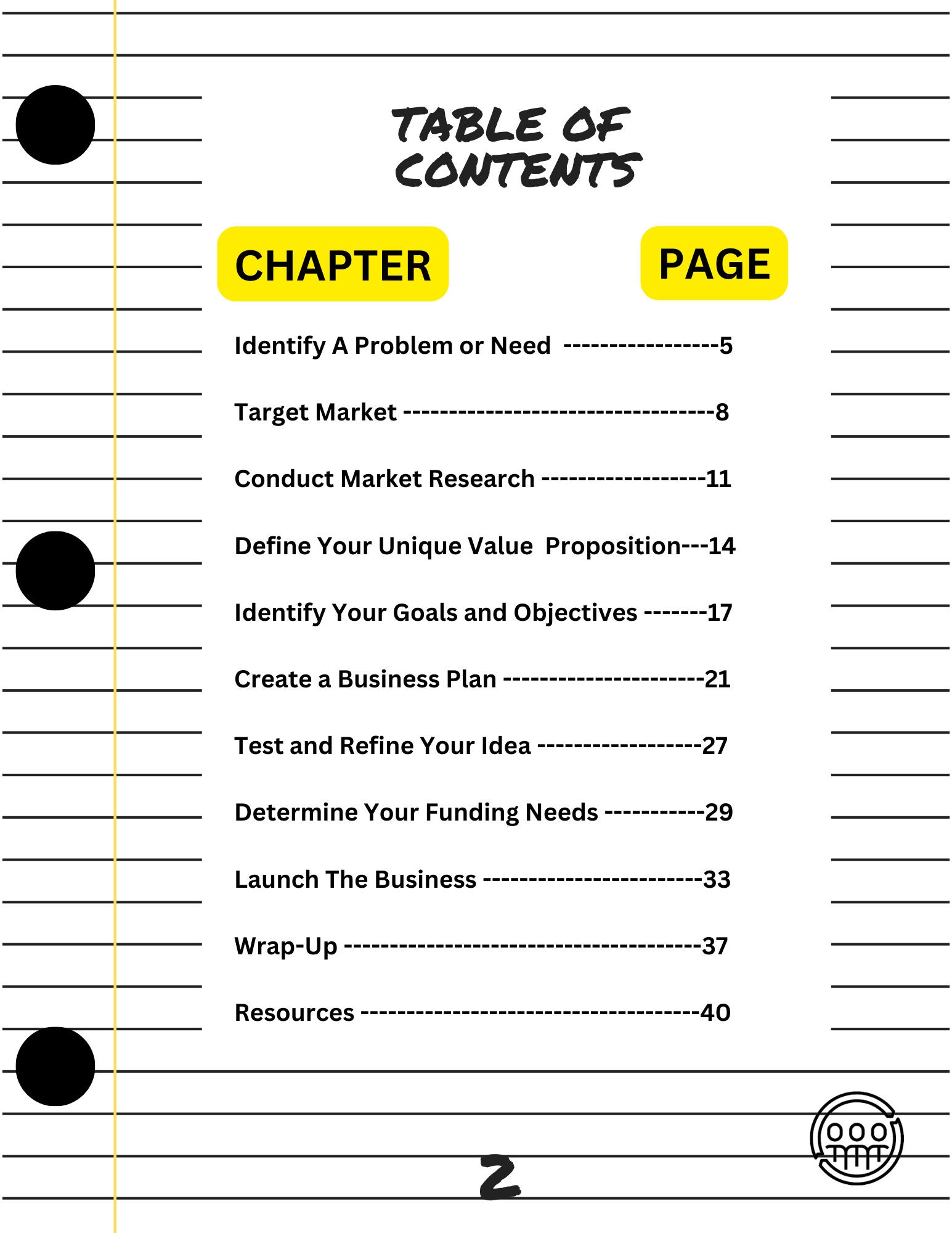 Business Launch 101, Start a Business Book, Home Business Plan Template ...