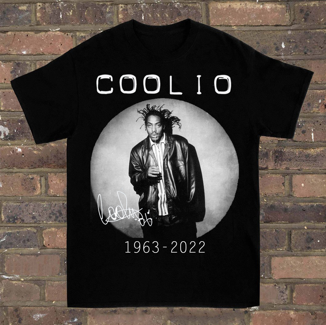 Coolio Tshirt, Coolio 1963-2022 Thank You T Shirt Designed & Sold By ...