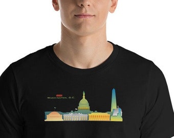 Washington Dc T Shirt - Etsy