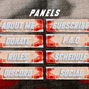 Warzone/cod Mw3 Twitch Overlay Bundle (panels, Alerts, Screens, Overlay ...