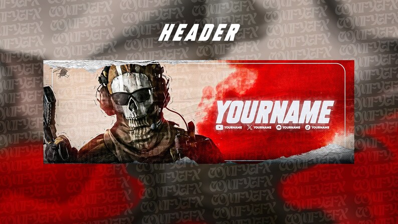 Warzone/cod Mw3 Twitch Overlay Bundle (panels, Alerts, Screens, Overlay ...