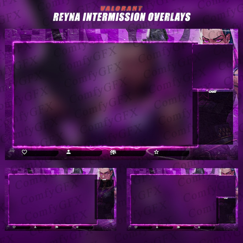 Valorant Reyna Twitch Stream Package - Etsy