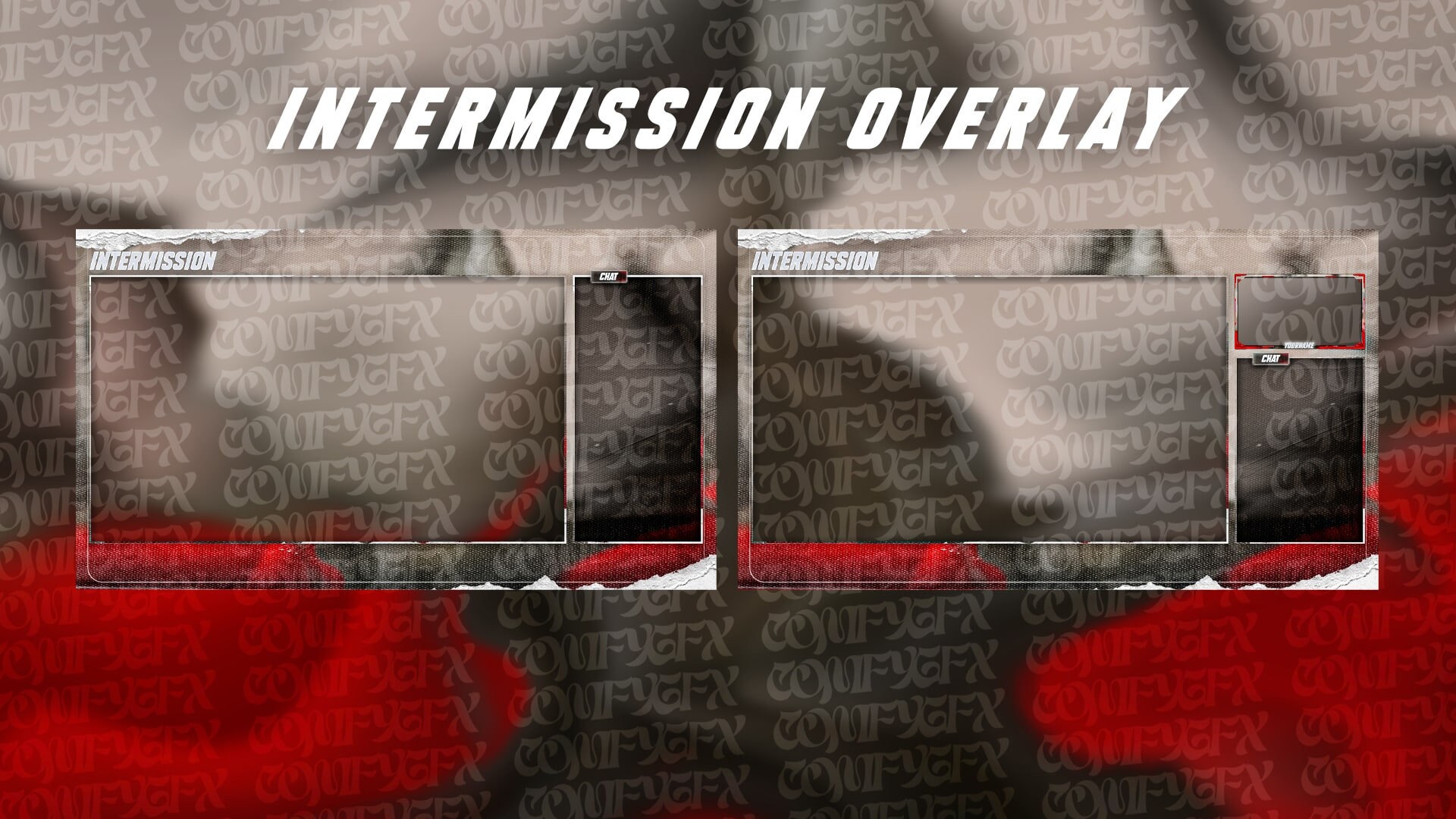 Warzone/cod Mw3 Twitch Overlay Bundle (panels, Alerts, Screens, Overlay ...