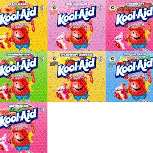 Kool-aid Bundle 16pk 20oz Straight Tumbler Sublimation Designs, High ...