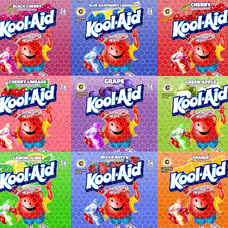 Kool Aid Art - Etsy