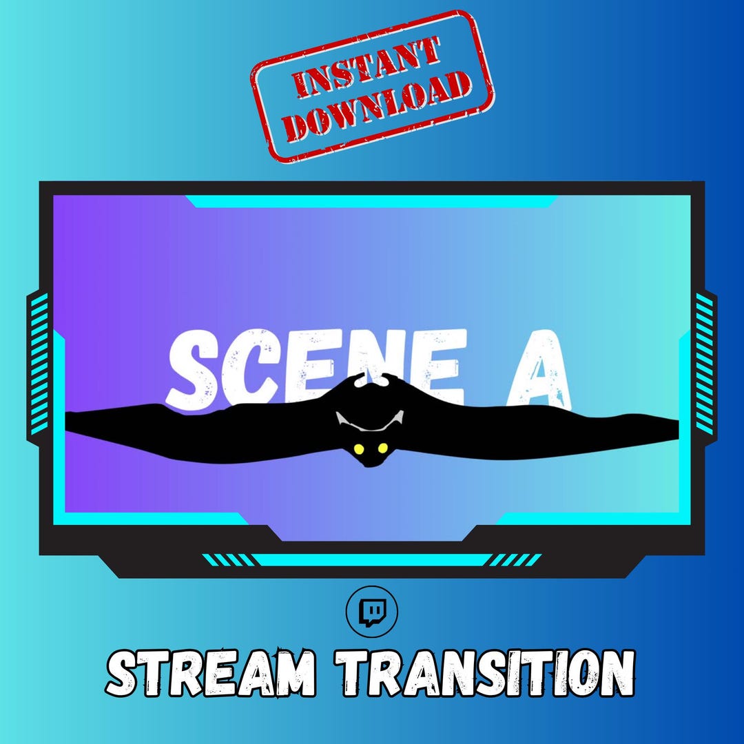 Halloween Cartoon Stream Transitions | Spooky OBS Stinger Transitions ...