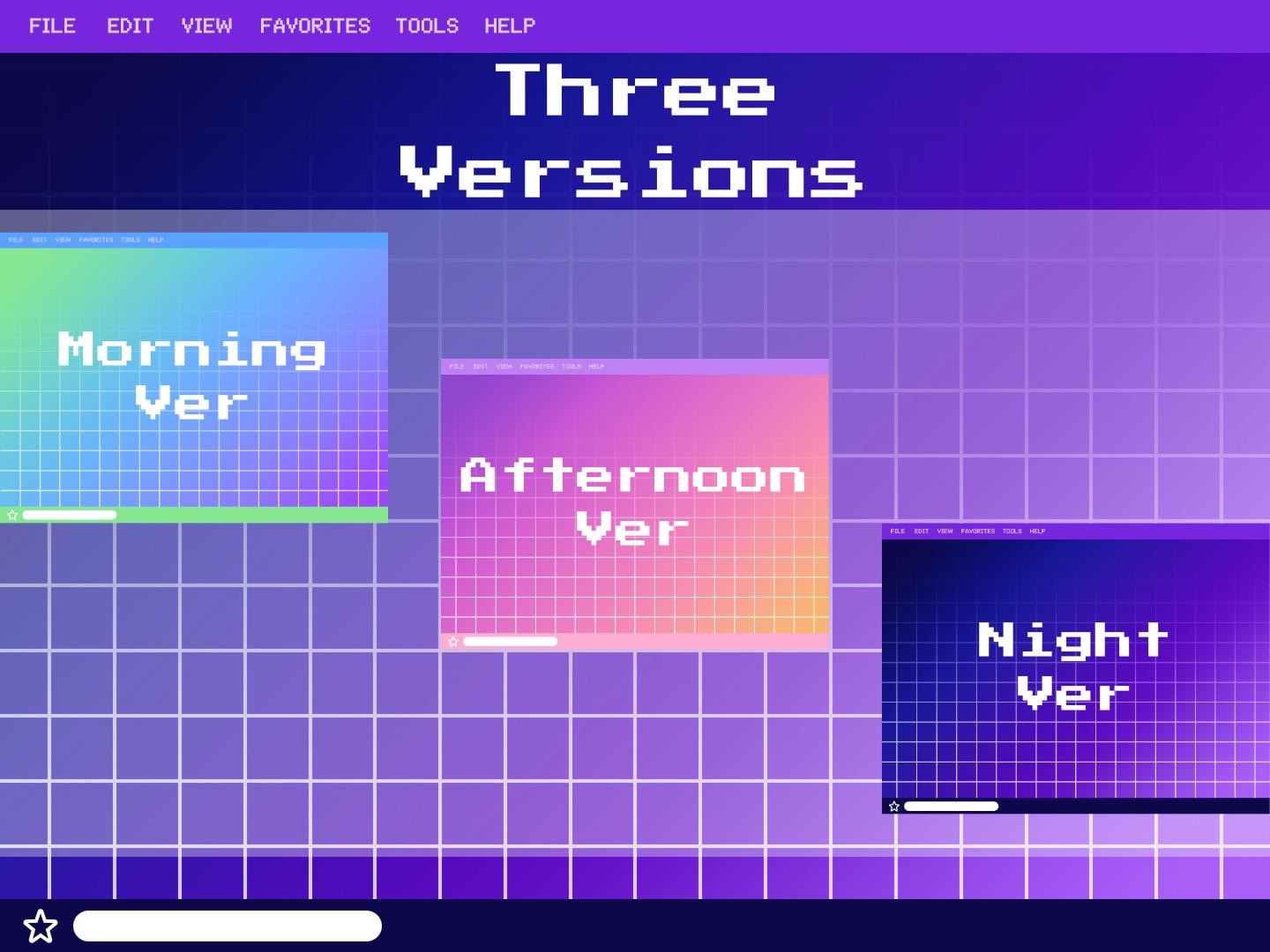 Cute Vaporwave Streaming Overlay Twitch - Etsy